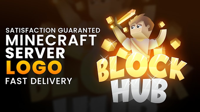 Draw a logo for your minecraft server by Odwrocony | Fiverr