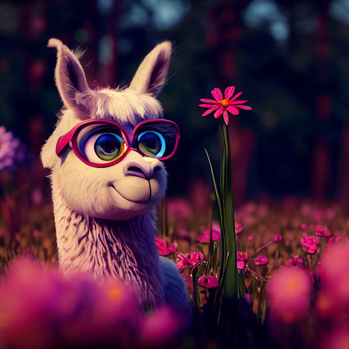 Illustrate a pixar style character with background by Justindm13 | Fiverr