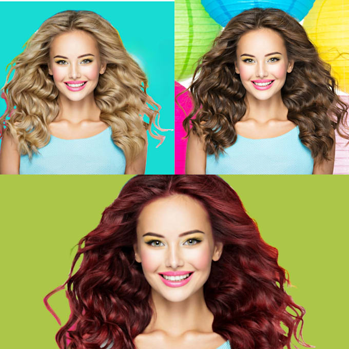 Change hair color and shirt color for your business by Shameemabbas449 ...