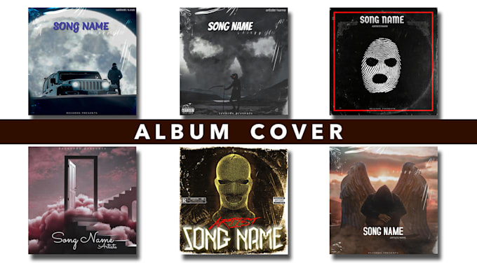 Do album cover or single cover art design by Imrane_ | Fiverr