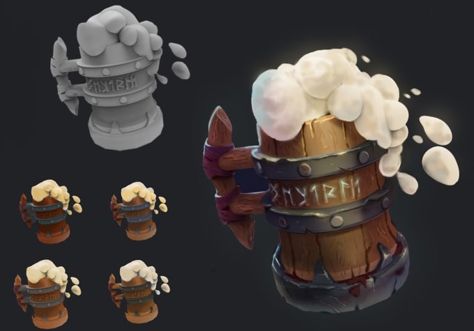 Do cool 2d props for your game by Neitronka2 | Fiverr