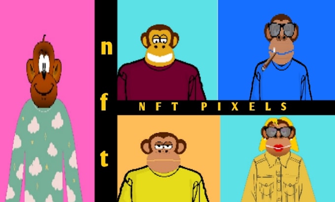 Create pixel art for your nfts by Harhourdz | Fiverr