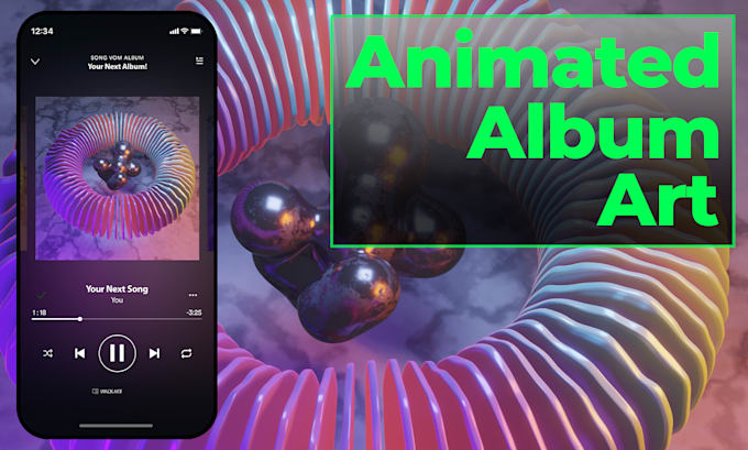 Create video loop album art by Wack_art | Fiverr