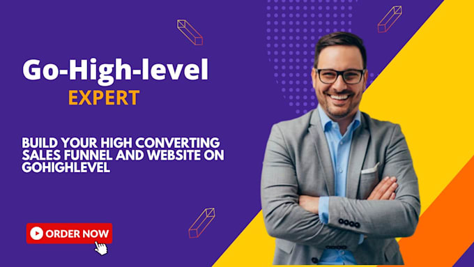 Setup gohighlevel, gohighlevel funnel, gohighlevel website by Femsacc | Fiverr