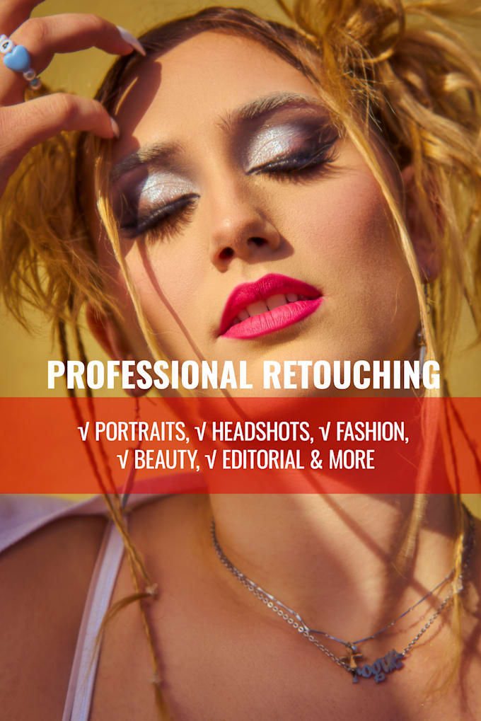 Do photoshop retouching for portraits, headshots, fashion and ecomm by ...