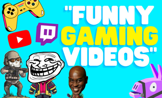 Do funny gaming video editing for youtube in just 24 hours by ...