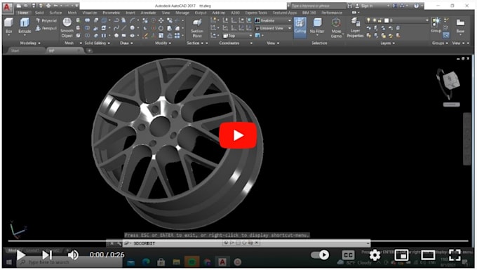 Do autocad assignments and learning video for your requirement by Wmwim ...