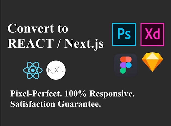 Convert figma to react js or next js by Shajib_hasan | Fiverr