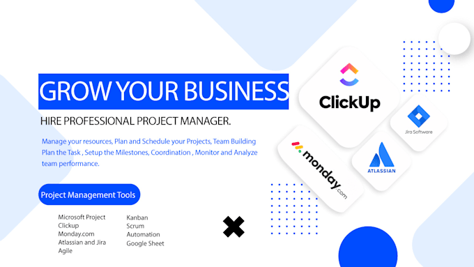 Manage your projects, setup workflow, project consultancy by ...