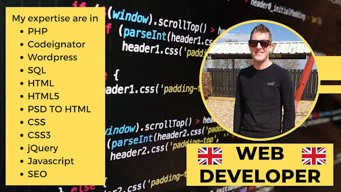 Html Css Web Programming Editing Or Customisation By Jprclouduk Fiverr