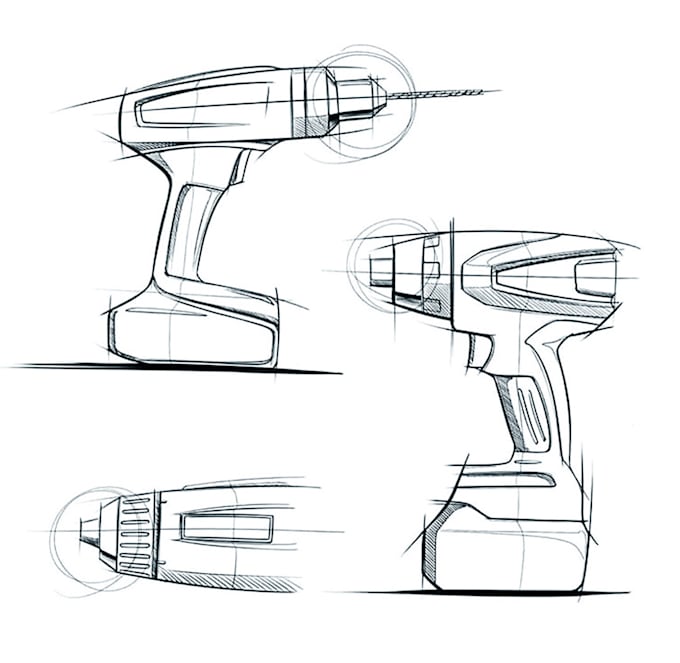 Do a product hand drawing sketch from photo by Altinaiergeshov | Fiverr