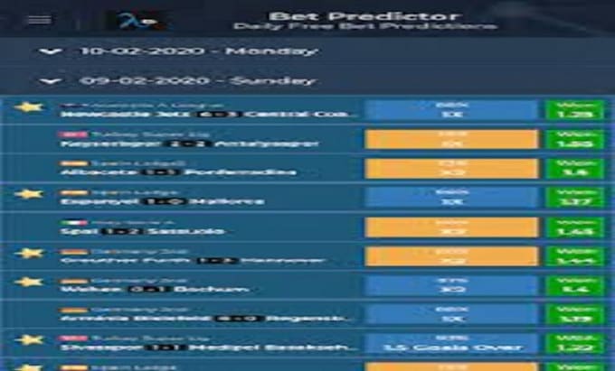 Predict a very effective 2 sure winning odd daily by Johntobiloba | Fiverr