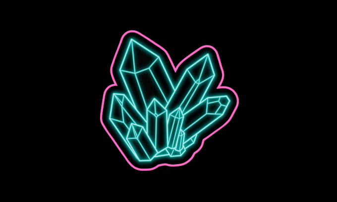 Create neon gifs and sticker gifs for you in my style by Guidedlightart ...