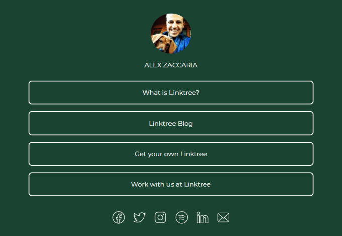 Setup social media linktree page, business page linktree by Dreamhot ... Setup social media linktree page, business page linktree by Dreamhot ...