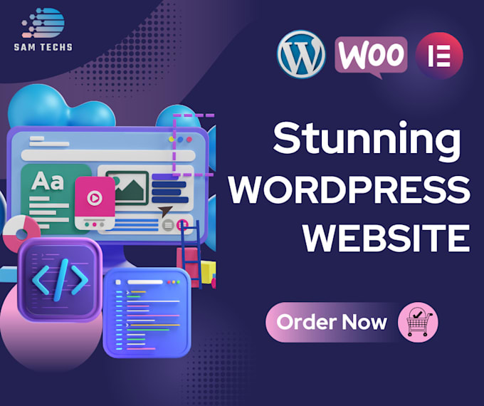 Design a unique personal portfolio website using wordpress by Samra ...