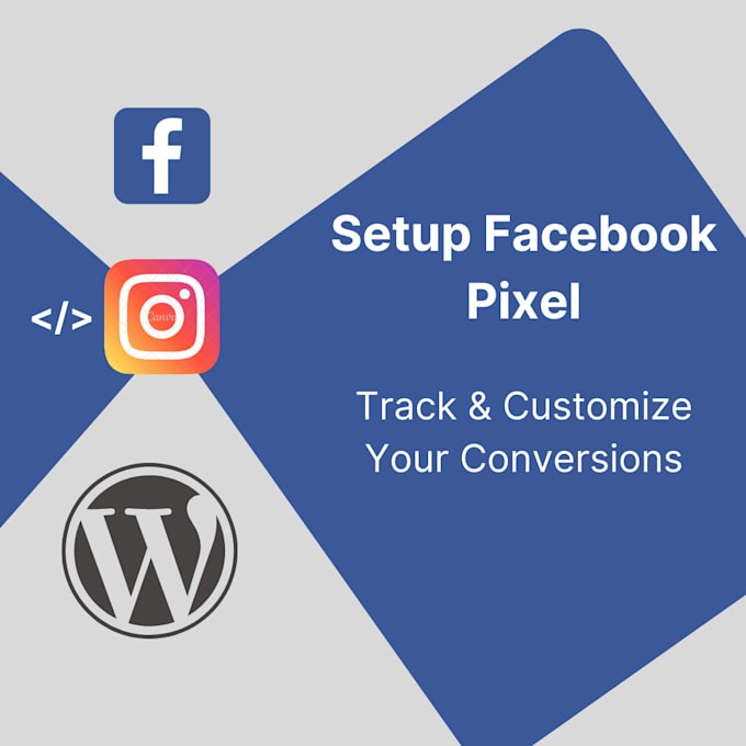 Setup facebook pixel and event tracking by Malik_pro25 | Fiverr