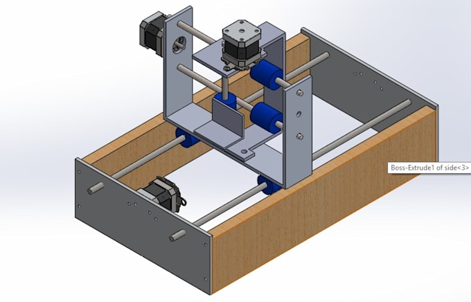 Create 2d and 3d models using solid works and autocad by Khan9004 | Fiverr