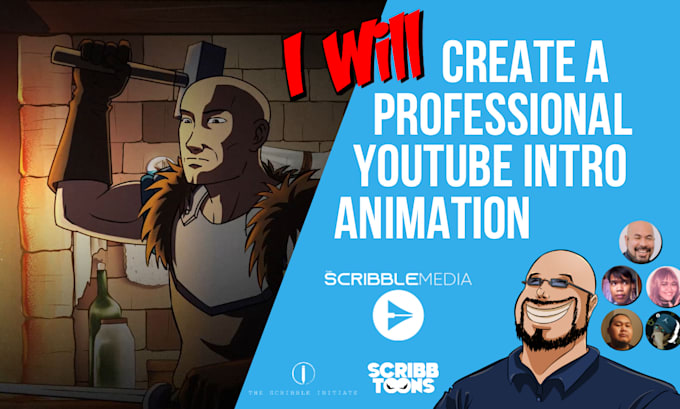 Create a professional youtube intro animation by Jpdelarama | Fiverr