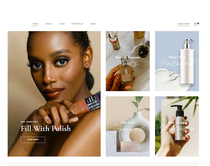 Design beauty salon website, body contouring website, beauty website by ...
