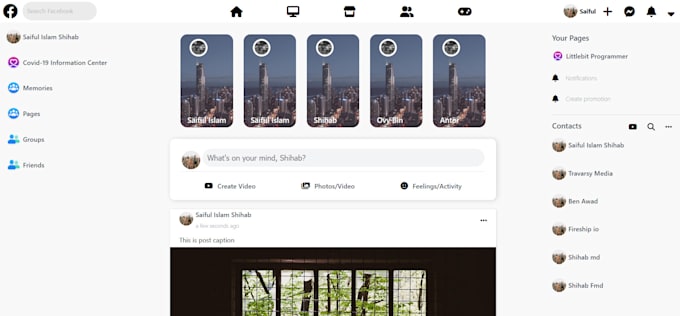 Create a website using html and css by Zaeldn | Fiverr
