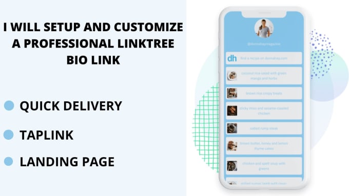 Setup and customize linktree bio link and linkpop landing page by ... Setup and customize linktree bio link and linkpop landing page by ...