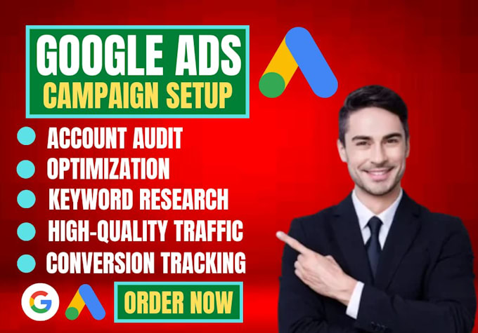 Setup, manage and optimize your google adwords ppc ads campaigns by Tania6039 | Fiverr