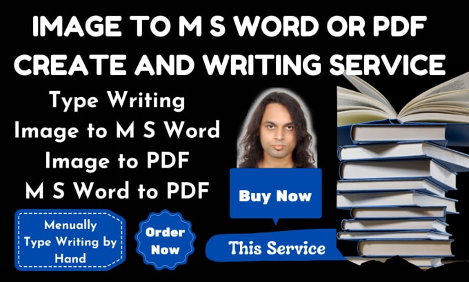 Type via m s word or create pdf from image or pdf manually by ...