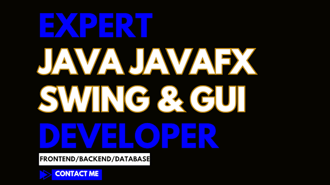 Do java console, javafx, swing, gui and database tasks by Noorahmed707 ...