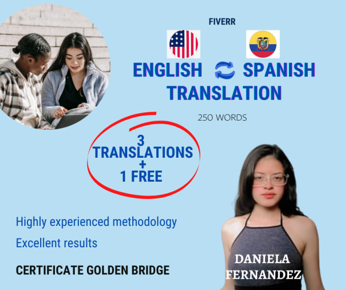 Perfectly translate for english to spanish or vice versa by ...