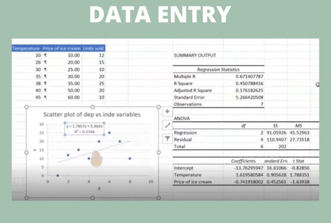 Do data entry typing work in an excel spreadsheet by Ahsan_simon | Fiverr