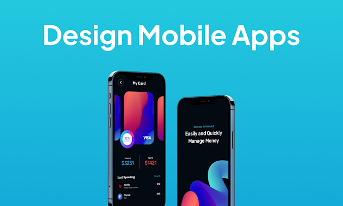Design the beautiful mobile apps for your project by Disenersipit | Fiverr