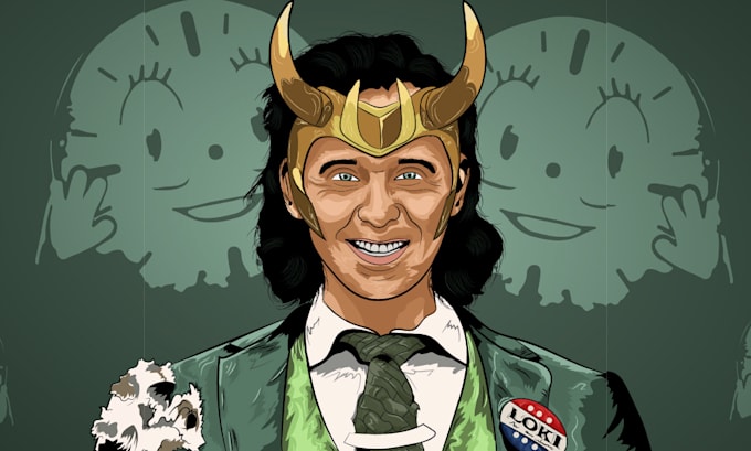 Create a unique portrait in a cartoon and comic style by Irwingonzalez ...