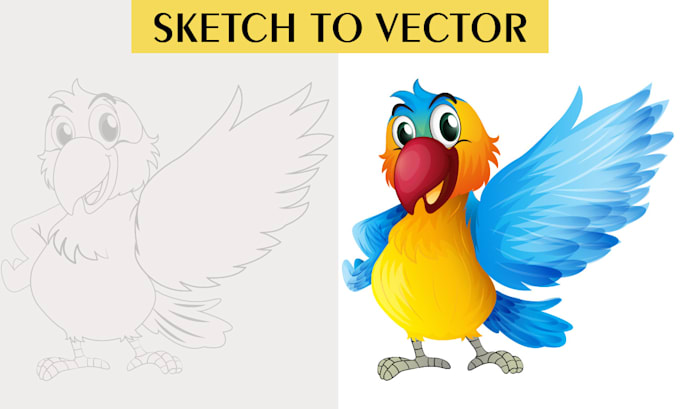 Convert your sketch or image to digital vector art by Ahmadfarid833 ...
