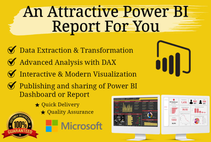 Create professional power bi dashboards and reports by Malki00 | Fiverr Create professional power bi dashboards and reports by Malki00 | Fiverr