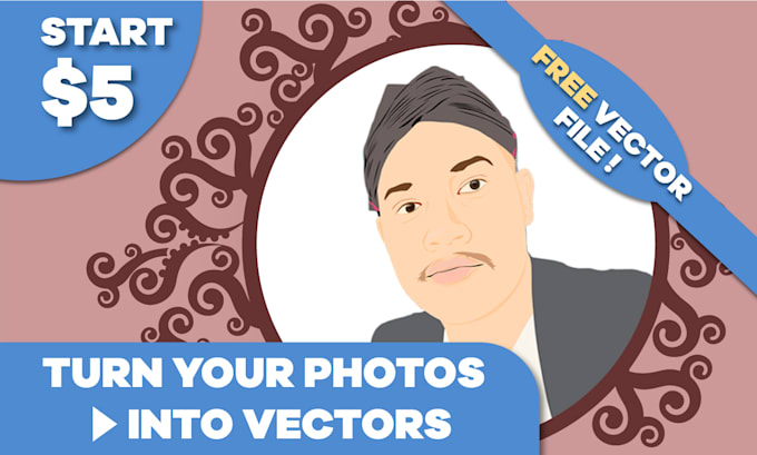 Turn your photo into a vector illustration by Biantmedia | Fiverr
