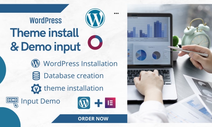 Create theme install and demo input in your wordpress website by Dev_sathi | Fiverr