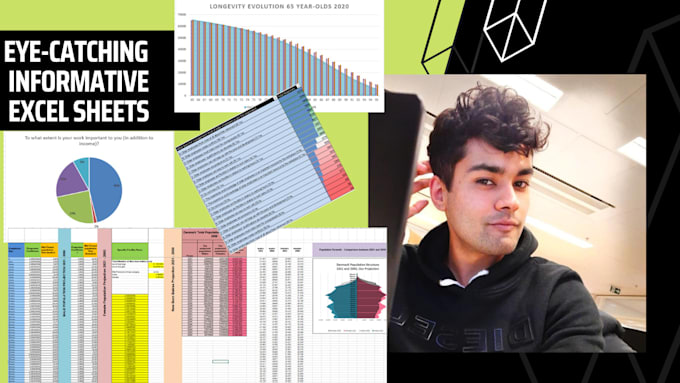 Create beautiful excel sheets for you with analytics, charts, encoded ...