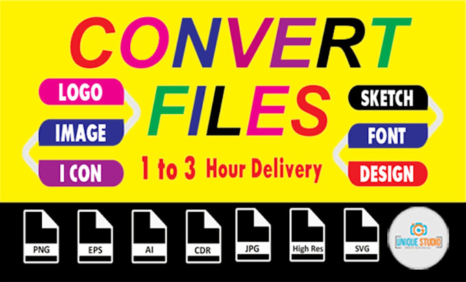 Convert any file into any software design to vector format by ...