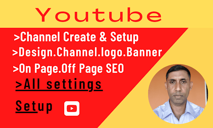 Creat and setup seo youtube channel design by Asad403707 | Fiverr