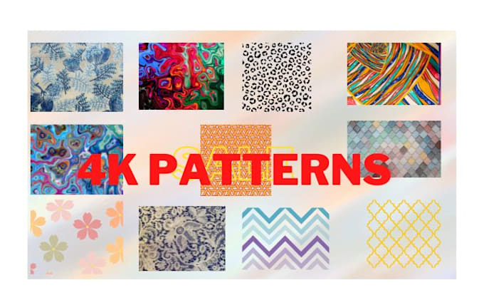 Design amazing 4k quality patterns for apparels, backgrounds by Create ...