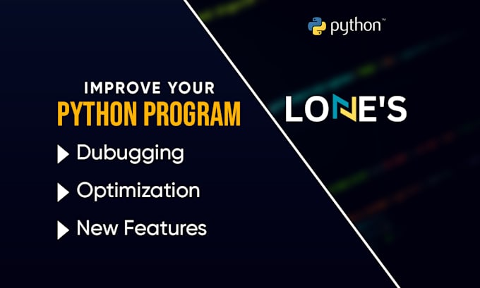 Improve your python programs by Ahmedlone112 | Fiverr