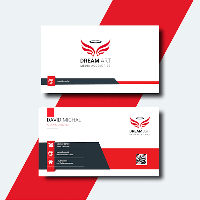 Design idiosyncratic business cards for you by Nazninshelly | Fiverr