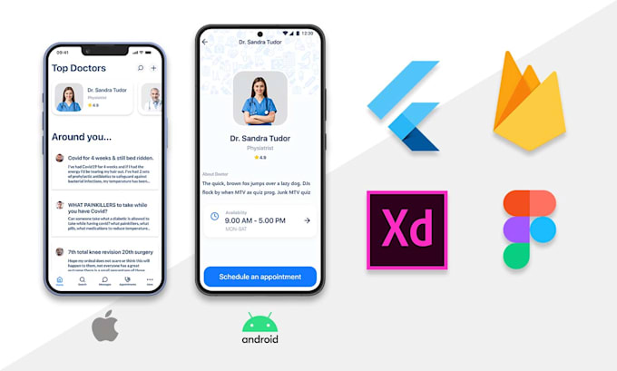 Develop android and ios app in flutter by Graphicstudio5 | Fiverr