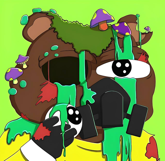 Draw cool nfts traits and accessories by Gagacreative | Fiverr