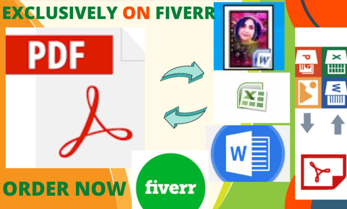 Do pdf conversion to excel or word or csv or image to pdf by Datamino ...
