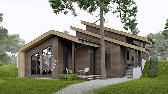 Create 3d model and render images architecture project by Sandracukuraite | Fiverr