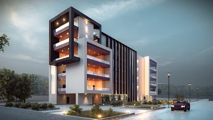 Render high end architectural photorealistic 3d renderings by ...