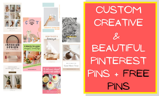 Design professional pinterest pins by Ed_amine | Fiverr