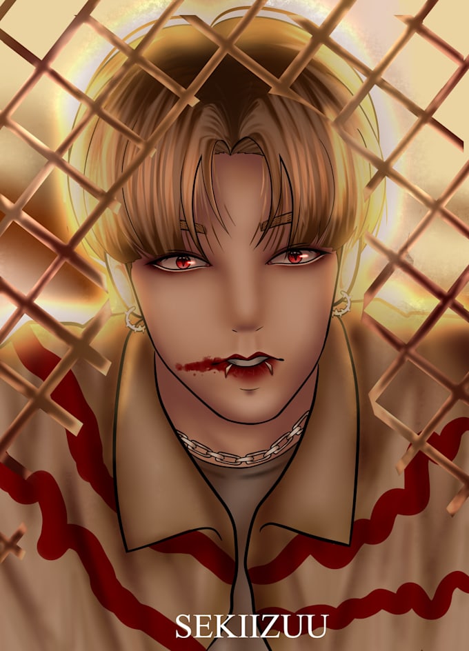 Make anime illustrator for you by Sekiizuu | Fiverr