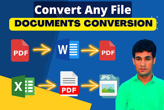Convert pdf files to word and word to pdf by Hamzak9933 | Fiverr
